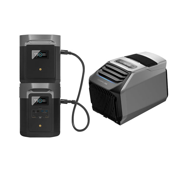 EcoFlow Wave 2 + Delta Max 2000 + Delta Max Smart Extra Battery - ZYDK